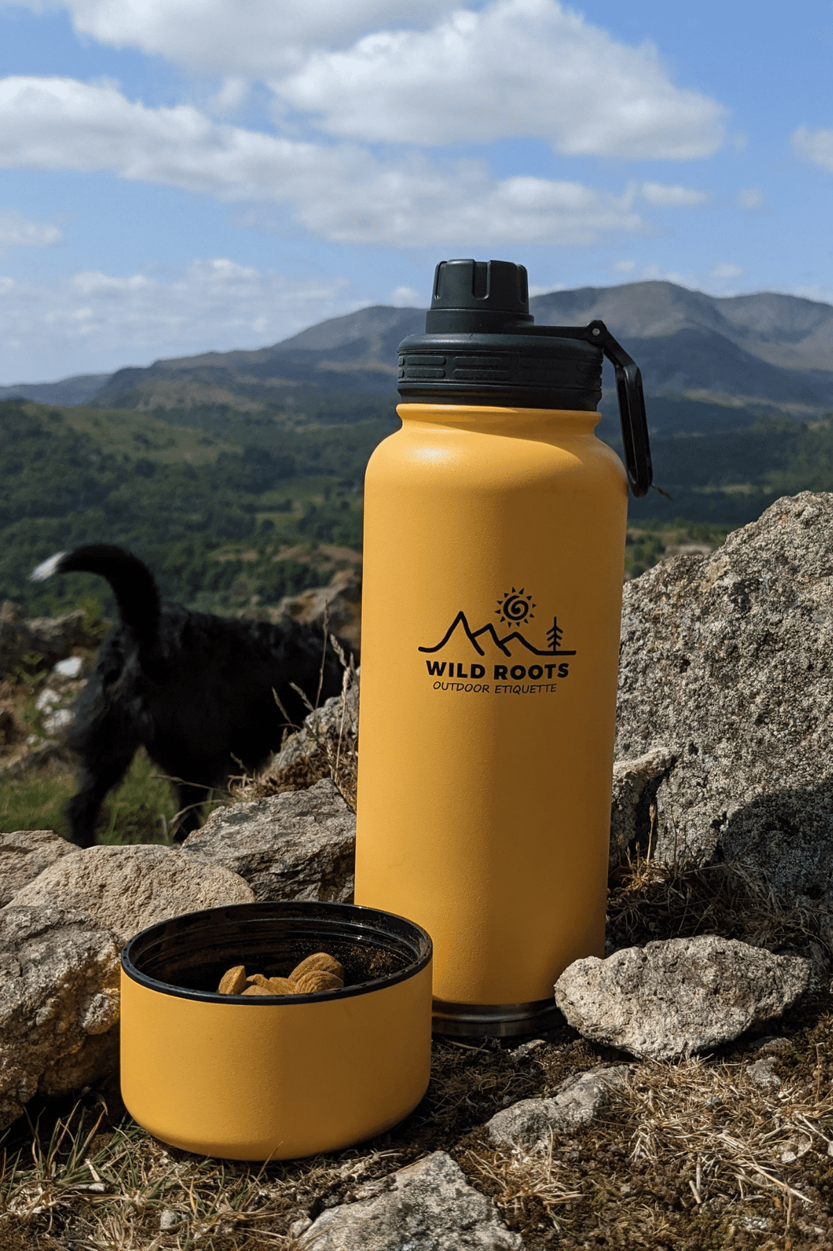 Wild Roots Siesta Snack Bottle 900ml Vacuum Insulated — bananaindustries