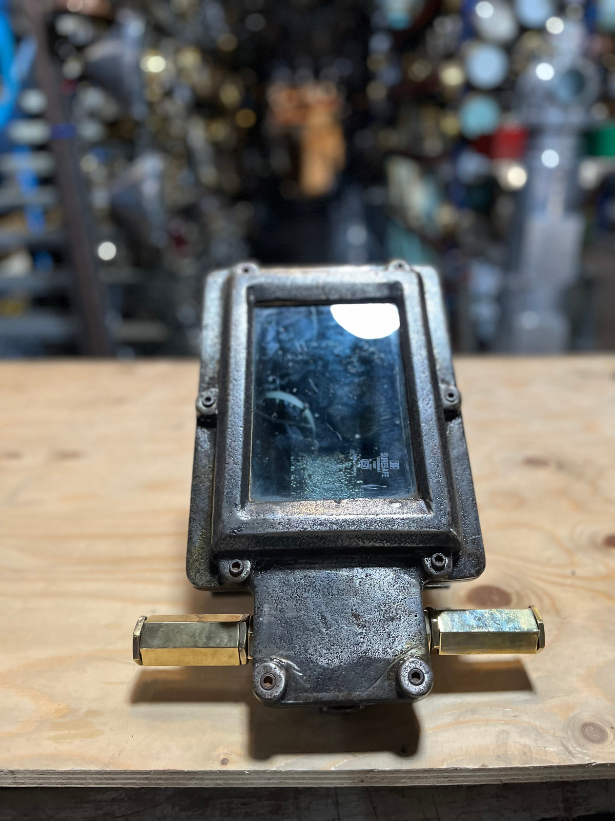 Indistrial Iron and Brass Explosion Proof Bulkhead — bananaindustries