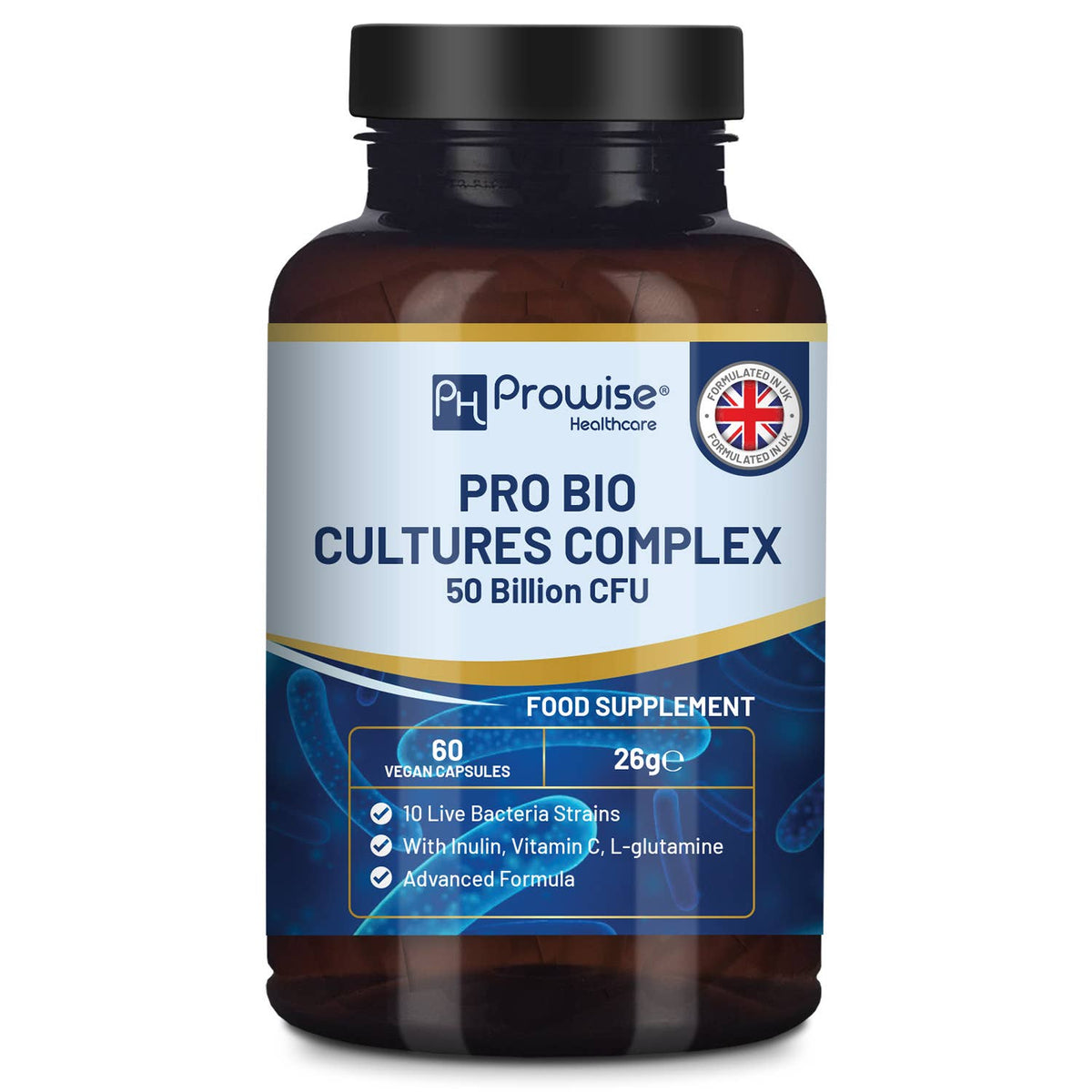 Pro Bio Cultures Complex Probiotics and Prebiotics — bananaindustries