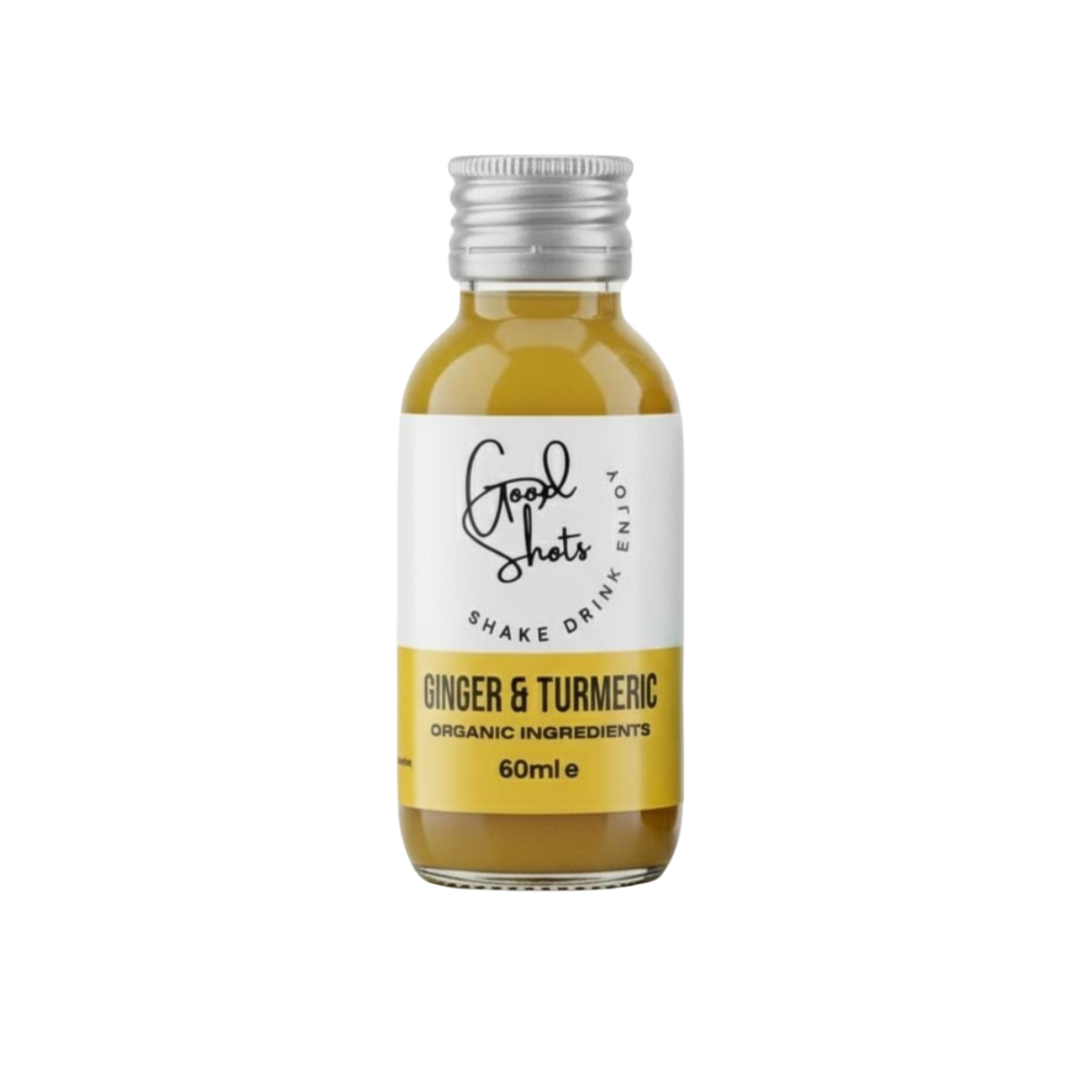 Ginger & Turmeric Box of 12 Health/Functional Shots/Juice ...