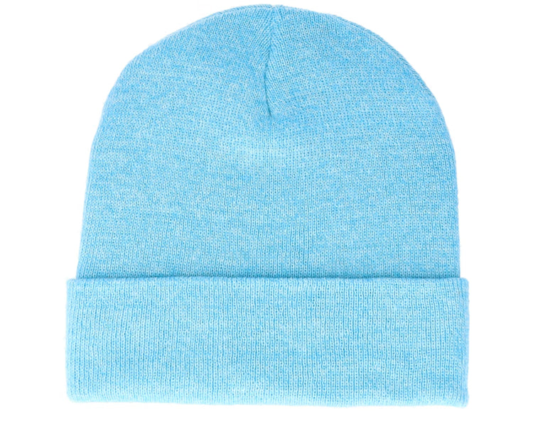 ORIGINAL CUFFED BEANIE - HEATHER SURF Double Layer — bananaindustries