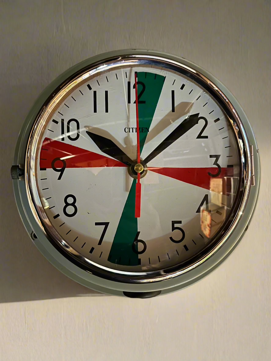 Citizen Maritime Radio Dial Clock – Original Paint | Ship Clock UK ...