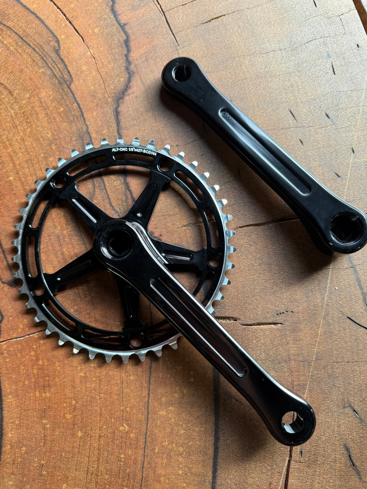 Andel Crankset for Fixed gear / Track / Single-speed 42t 165mm ...