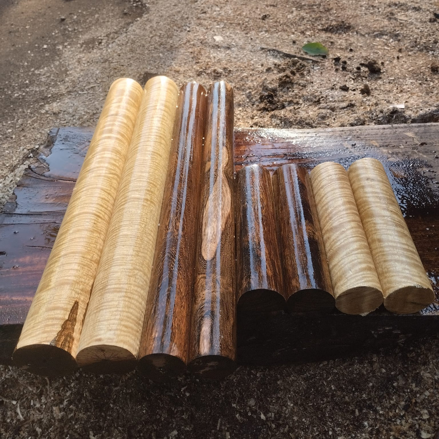 Wild Roots Stabilised Wood turning blocks — bananaindustries