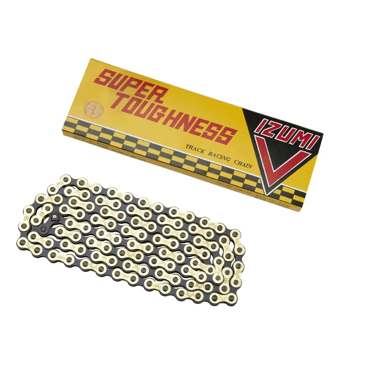 Izumi Super-Tough V-Chain Racing 1/2 X 1/8 106 Links Track Chain ...