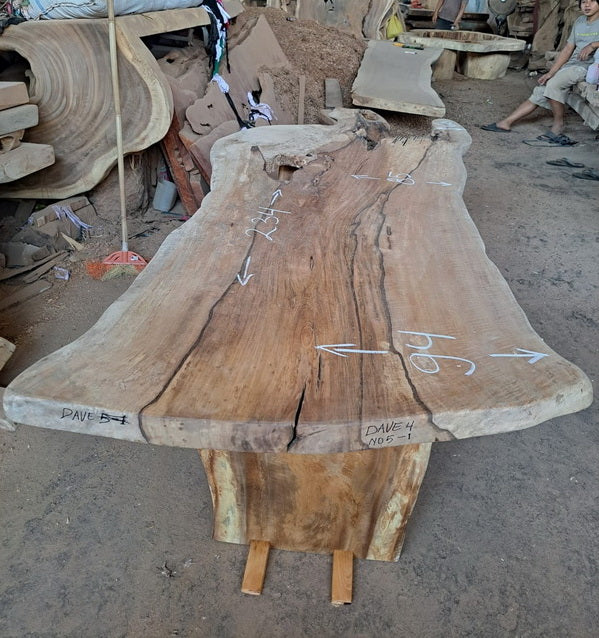 Wild Roots Mango Wood Slab 234x94x7cm — bananaindustries