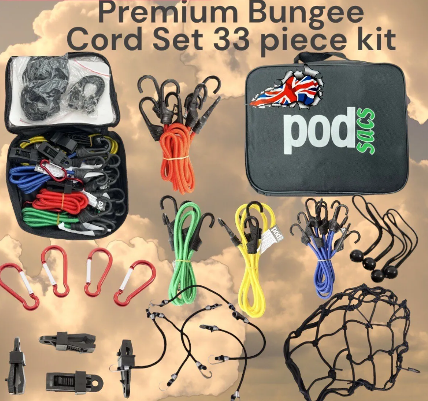 Premium Bungee cord kit (Pod Sacs) — bananaindustries