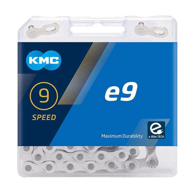KMC E9 E-Bike Chain - Silver - 122 Links — bananaindustries