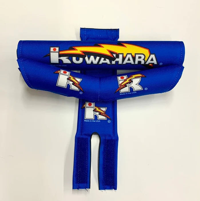 KUWAHARA Lightning Pad-1l BMX Lightning Flame Pad Set V-Type Blue ...