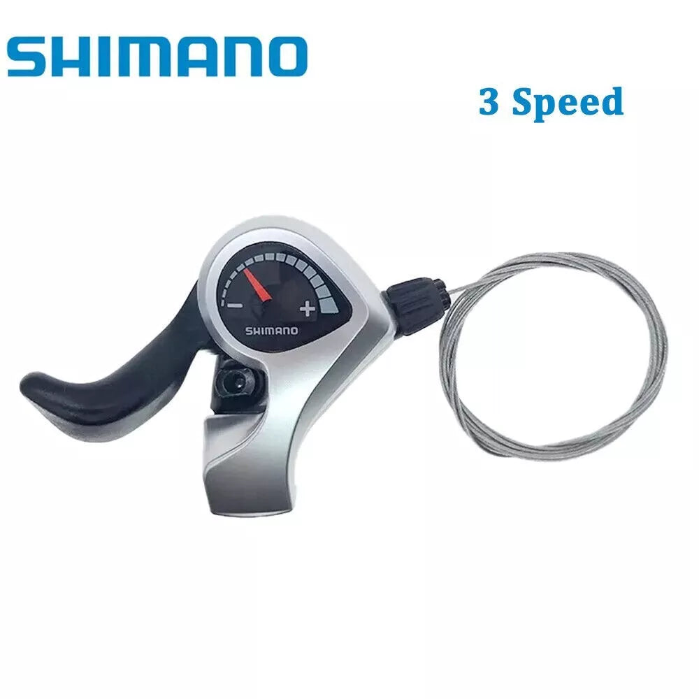 Shimano SL-TX50 3 Speed MTB Mountain Bike Thumb Gear Shift Lever ...