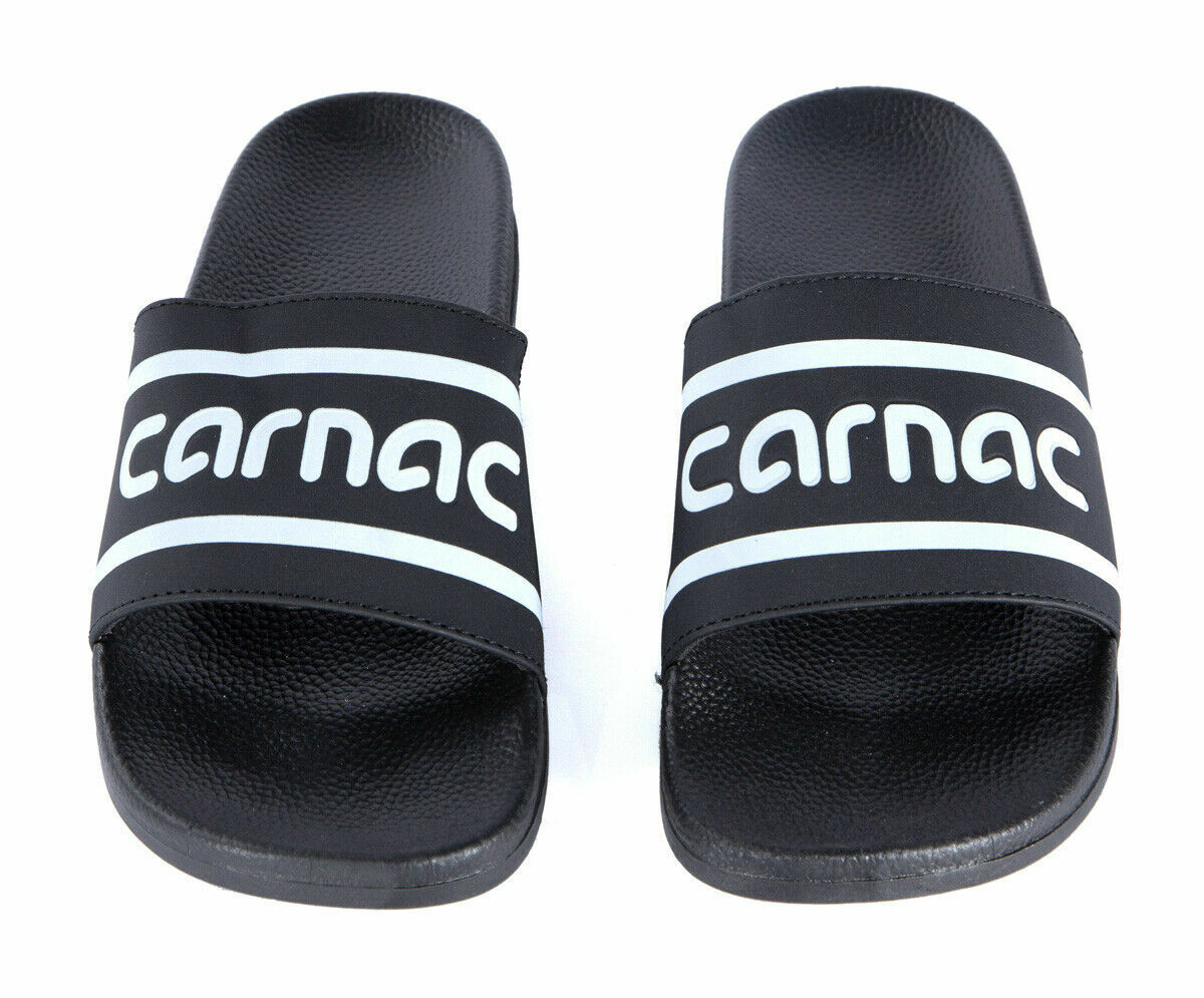 Carnac Comfort Slides flip-flops sandals sIze 45 Black — bananaindustries