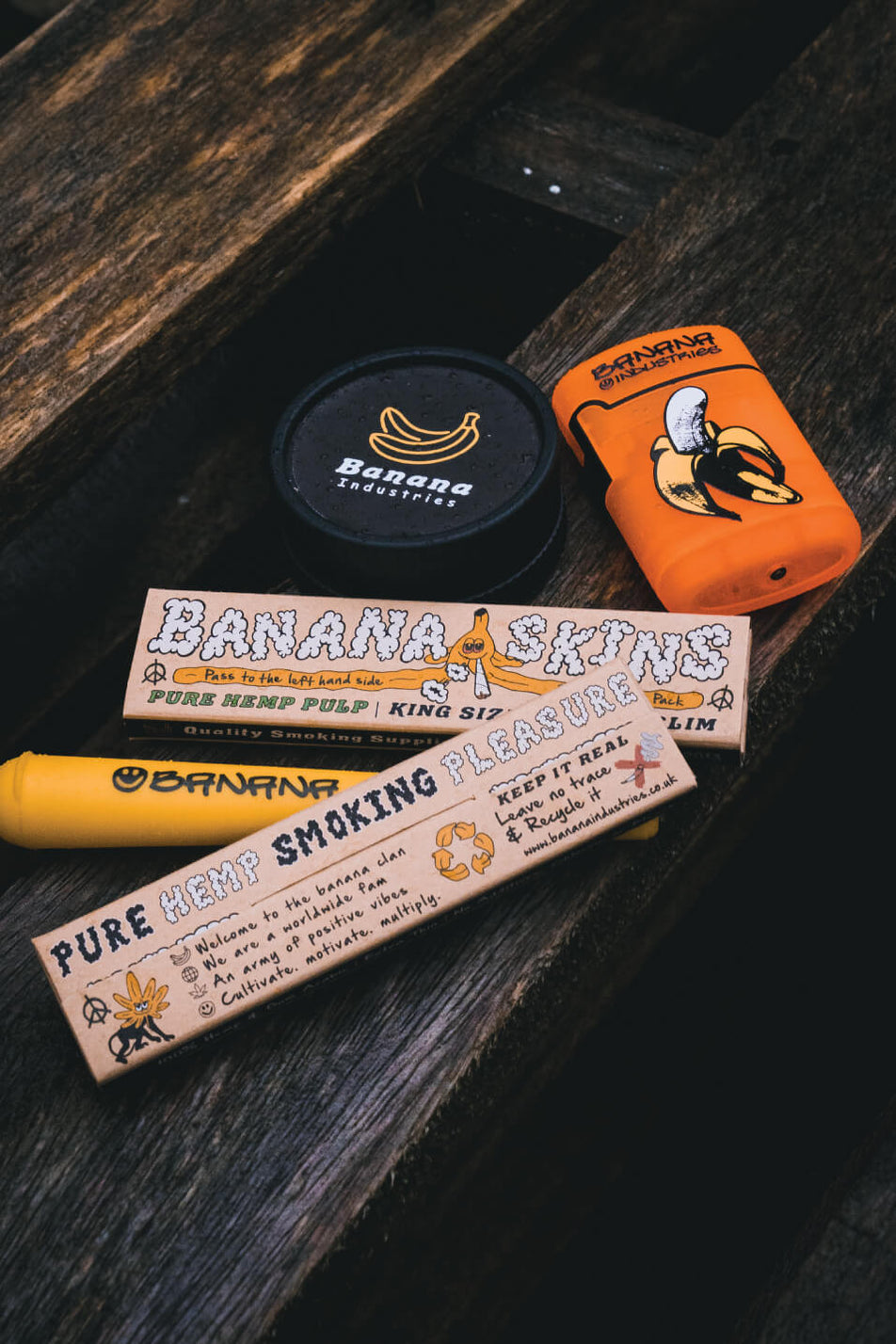Banana Skins - Full Box 22 Skins — bananaindustries